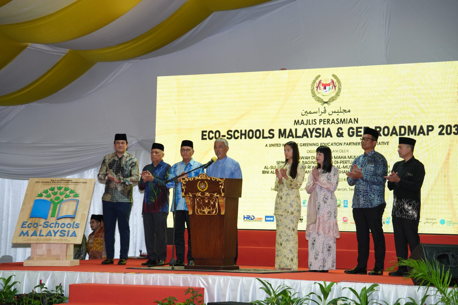 Majlis Perasmian Eco-Schools Malaysia & GEP Roadmap 2030 - Green Growth ...